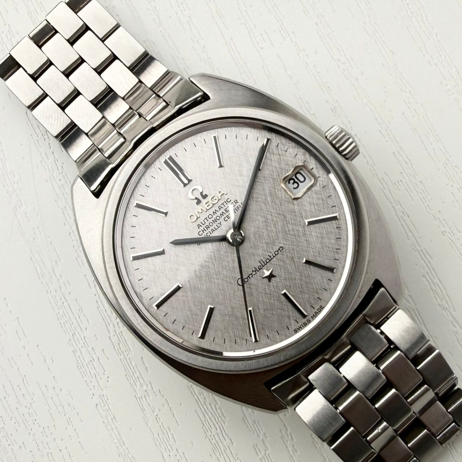 Omega Constellation C-Shape Linen Dial - 93 Time Piece